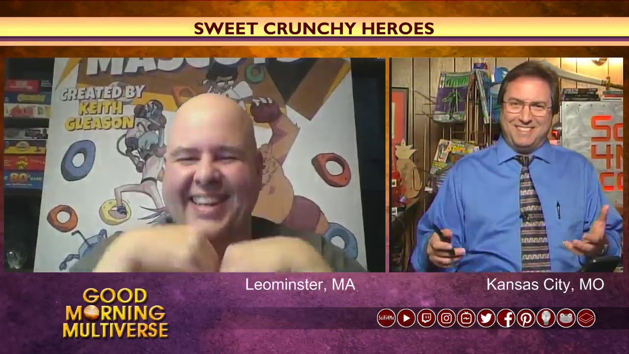 SciFi4Me Interview: Keith Gleason Talks MIGHTY MASCOTS - YouTube