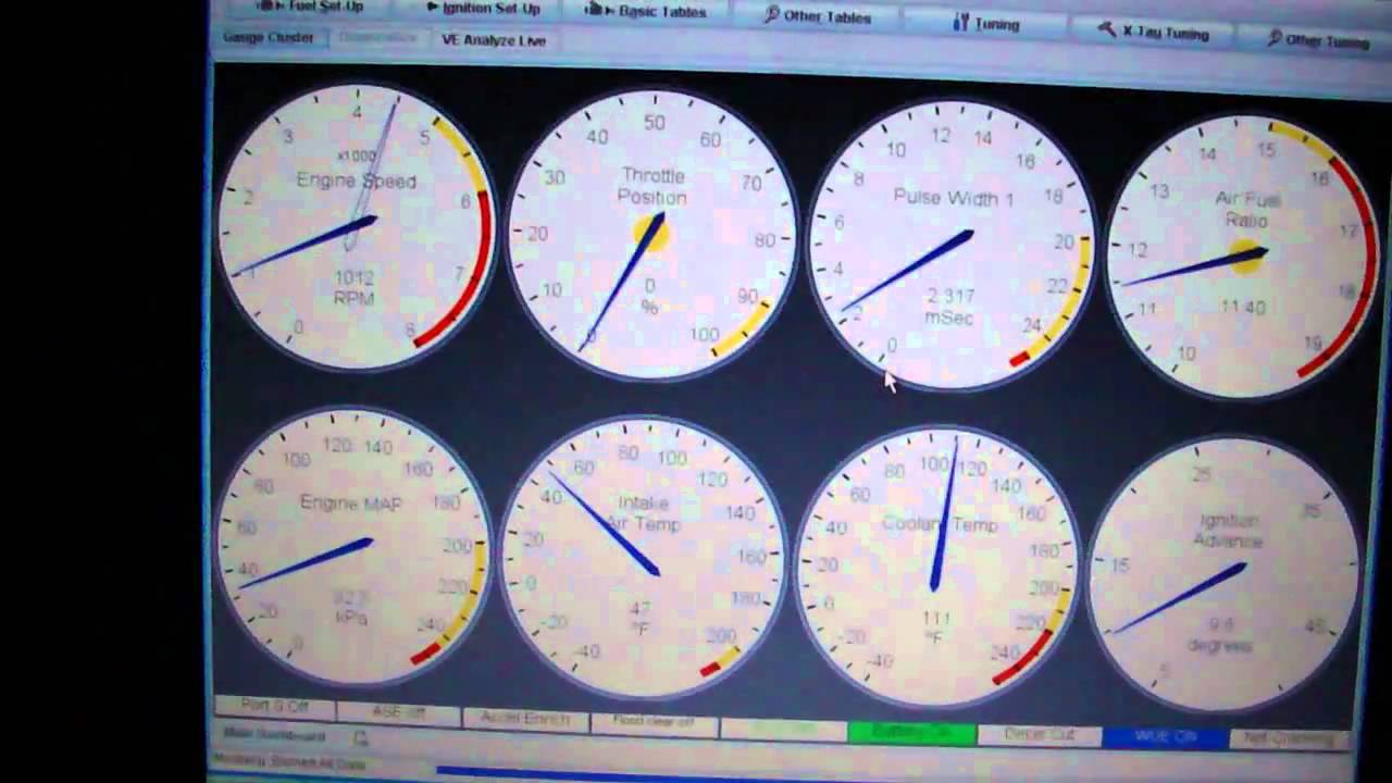 Revving inside car - YouTube