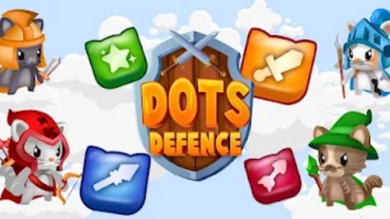 Dots Defence Gameplay Android Mobile - YouTube