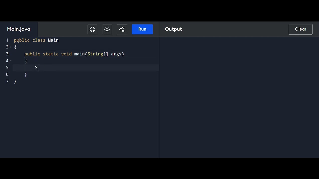 Hello World in Java # Java tutorial # Short 01 - YouTube