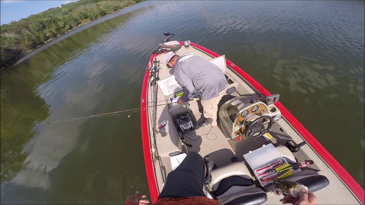 HE GOT HOOKED!!! Cordell Hull fishing trip - YouTube