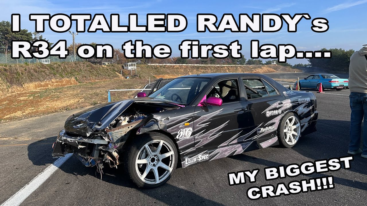 I TOTALLED RANDY from ILLIMINATE R34.. My biggest crash! - YouTube
