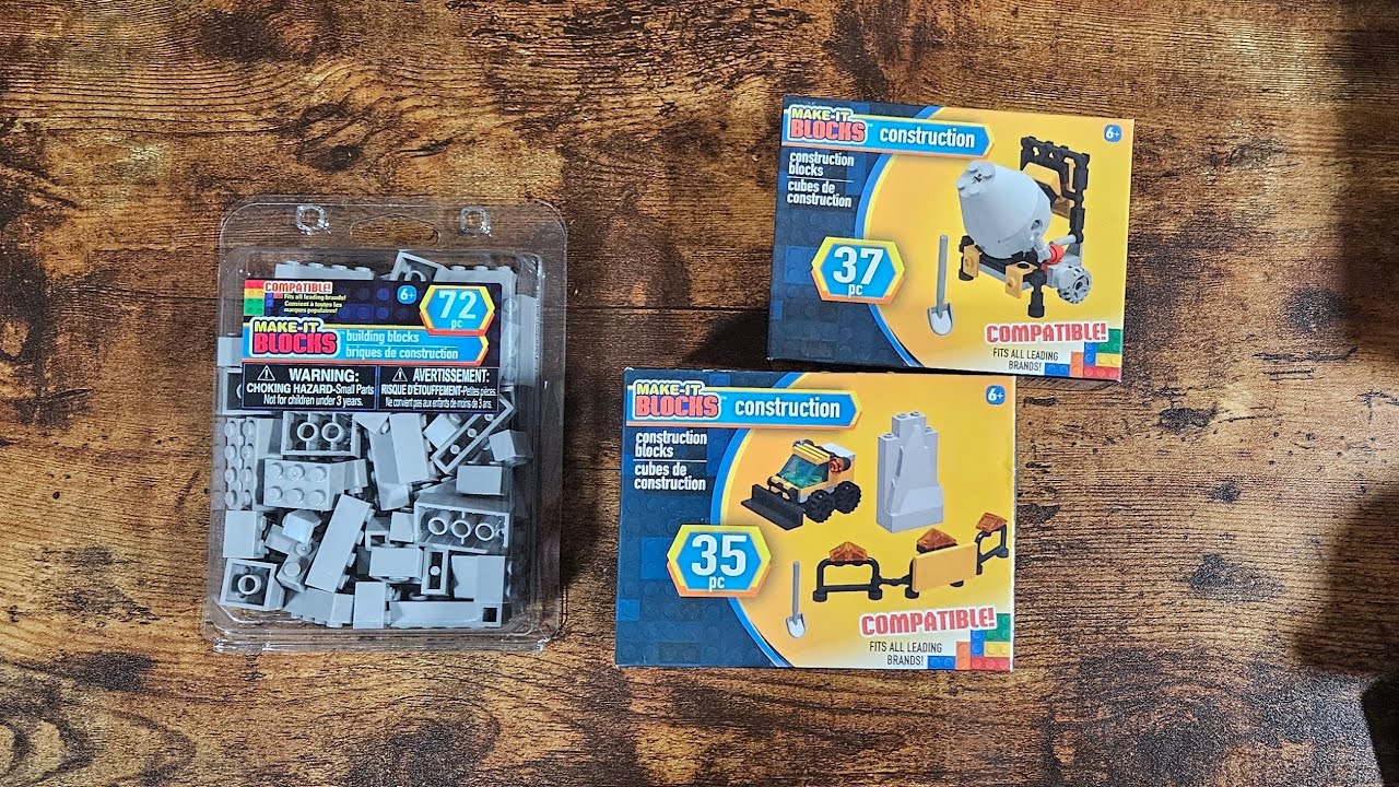 Let's Build : Make-It Blocks construction knockoff Lego - YouTube