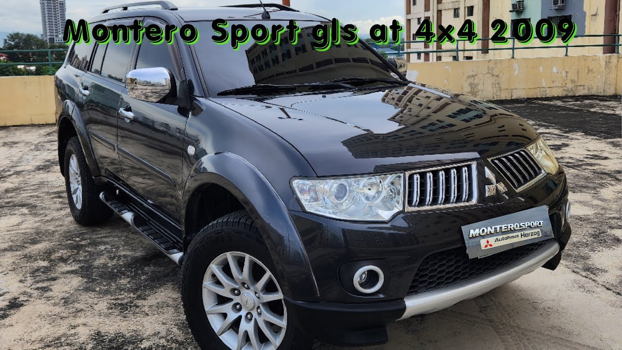 Immaculate Condition Montero Sport gls 4x4 GEN 2 2009 (2022 video ...