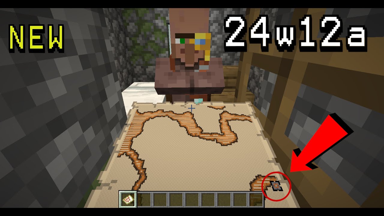 New Minecraft 24w12a snapshot - YouTube