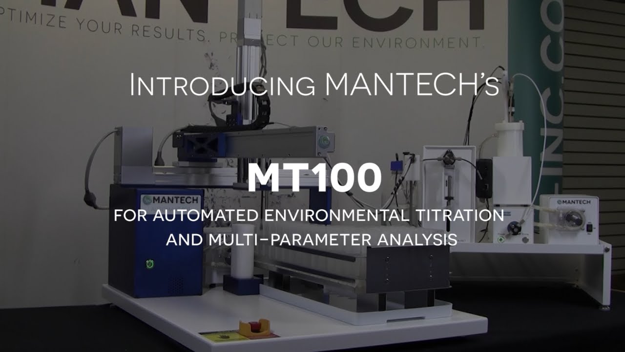MANTECH's Automated Titrator & Multi-Parameter Analyzer - YouTube