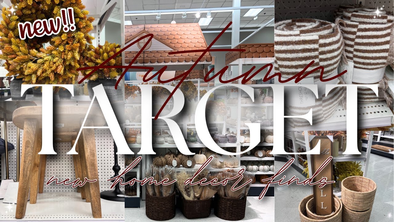 *NEW* TARGET AUTUMN HOME DECOR FINDS 2024 || COZY HOME DECOR IDEAS ...