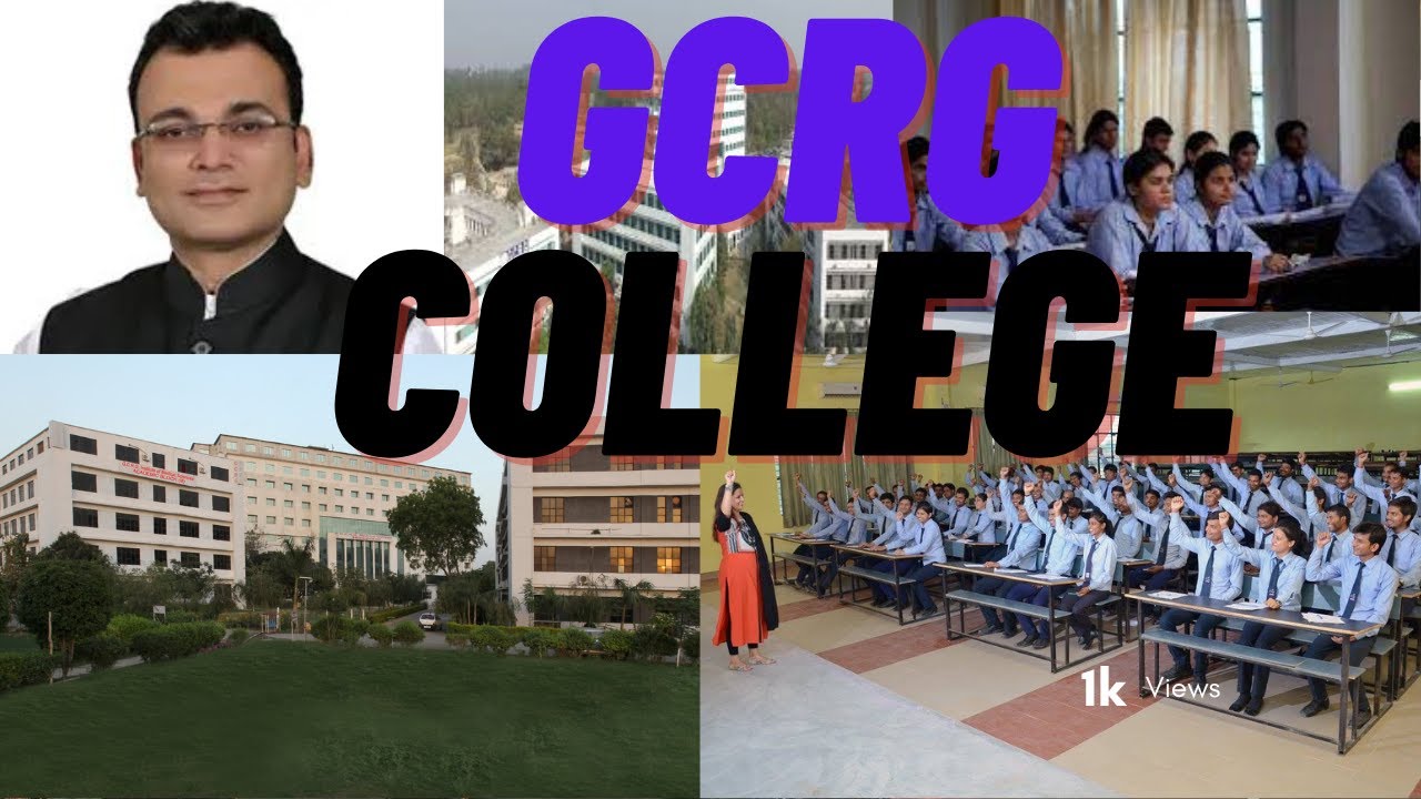 GCRG College Vlog | Lucknow Best College | GCRG College 2024 - YouTube