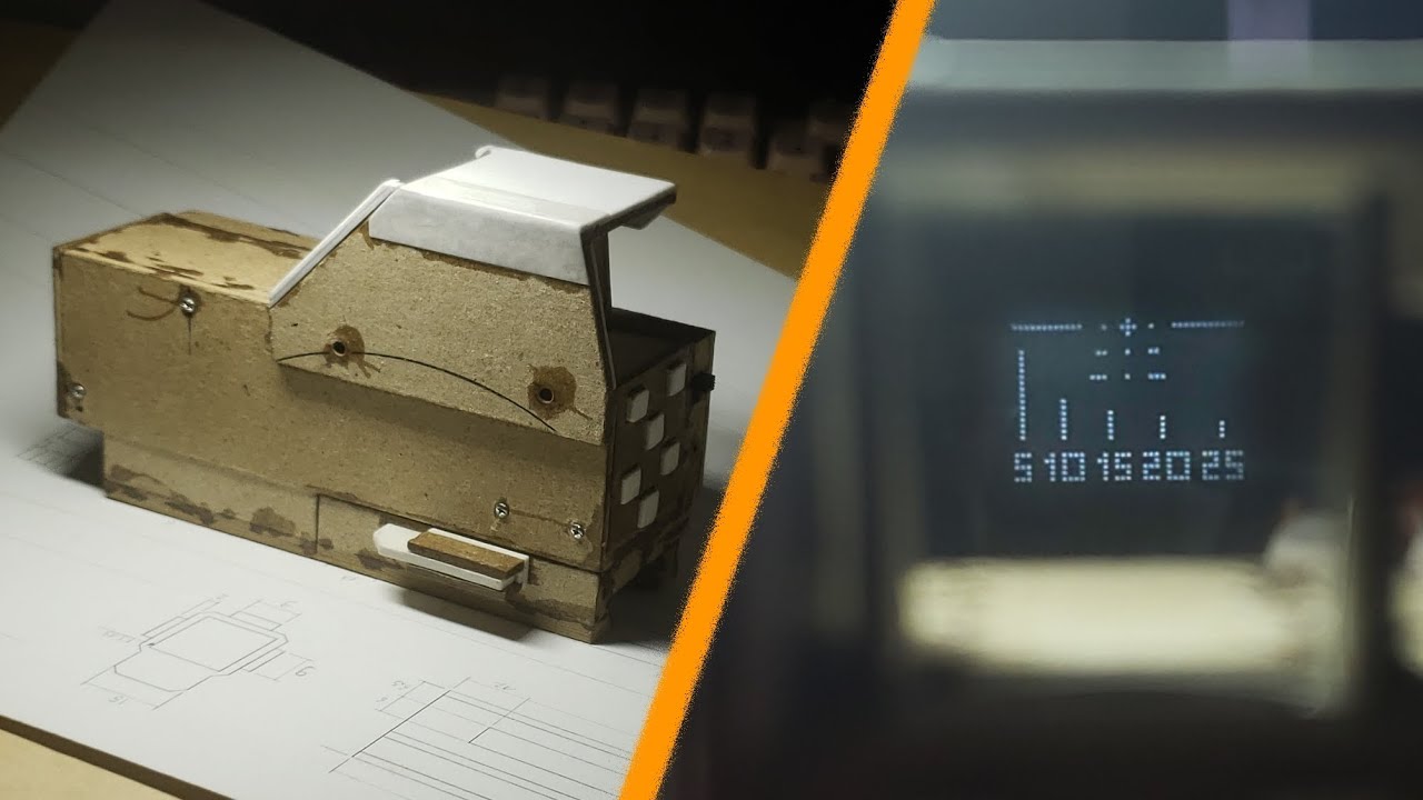 Making an FPV sight with a OLED display and a Arduino Nano - YouTube