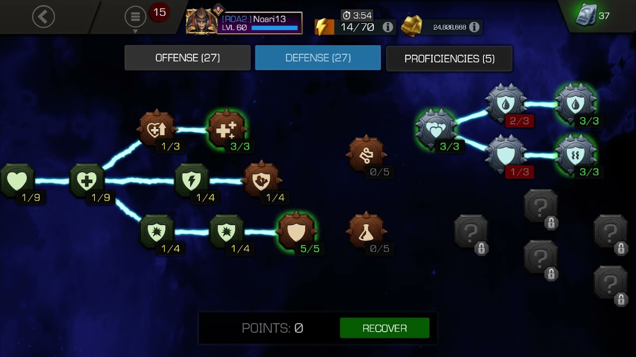 Mastery Setup #defense #offense for AW&AQ MCOC - YouTube
