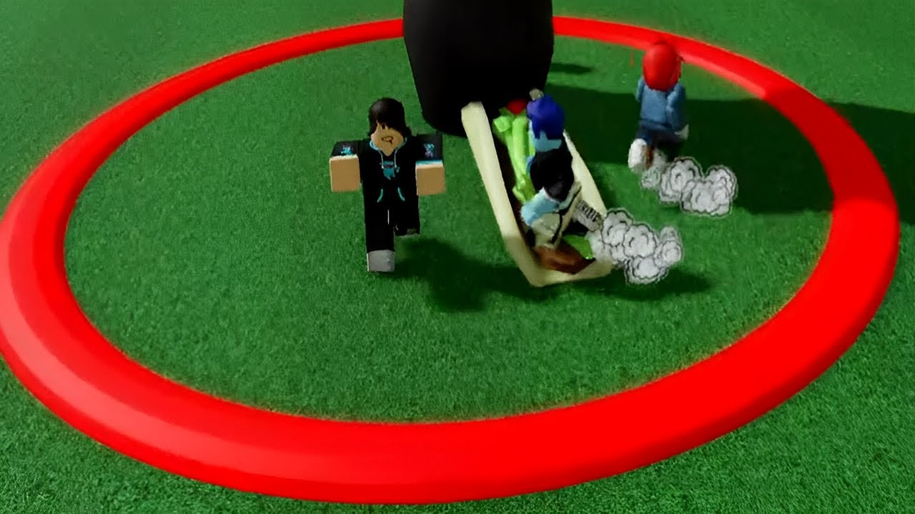EL ULTIMO EN QUEDAR VIVO GANA LA PARTIDA EL CIRCULO ROJO EN ROBLOX ...