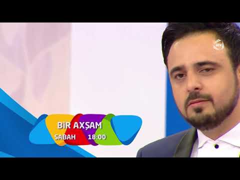 Bir axşam - Anons (sabah)