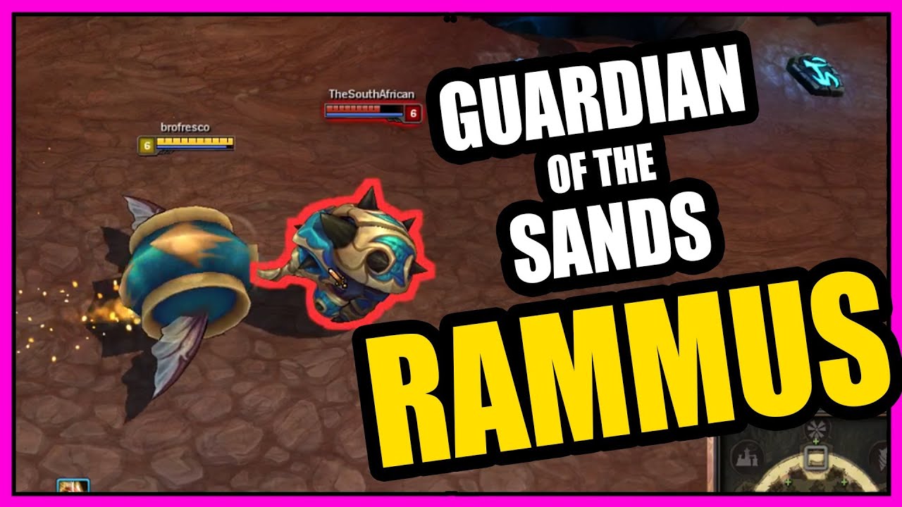 Guardian of the Sands Rammus Skin Review | Skarab - YouTube