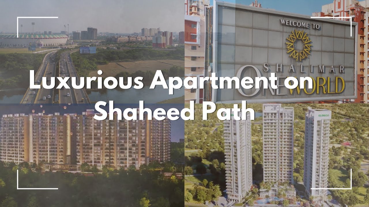 Luxurious Apartment on Shaheed path #lucknow #realestate #luxuryflats # ...