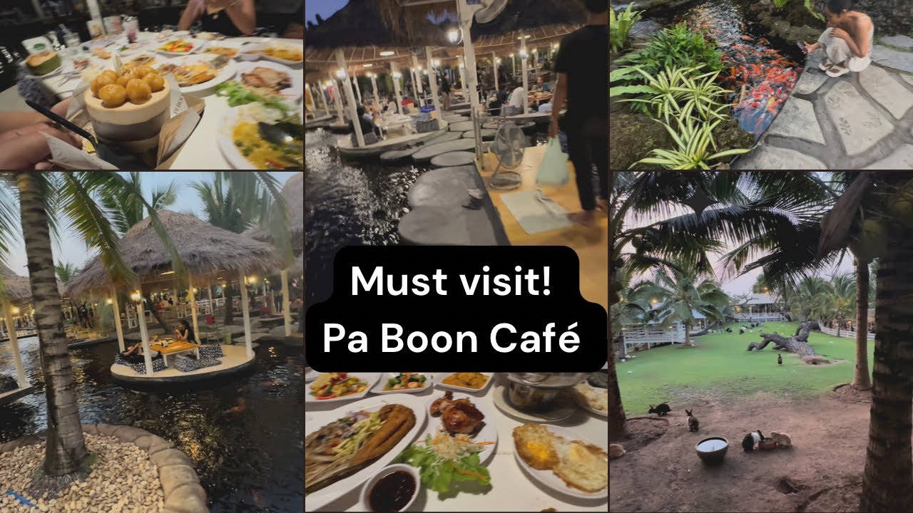 What to do in Pattaya: Pa Boon Café - YouTube
