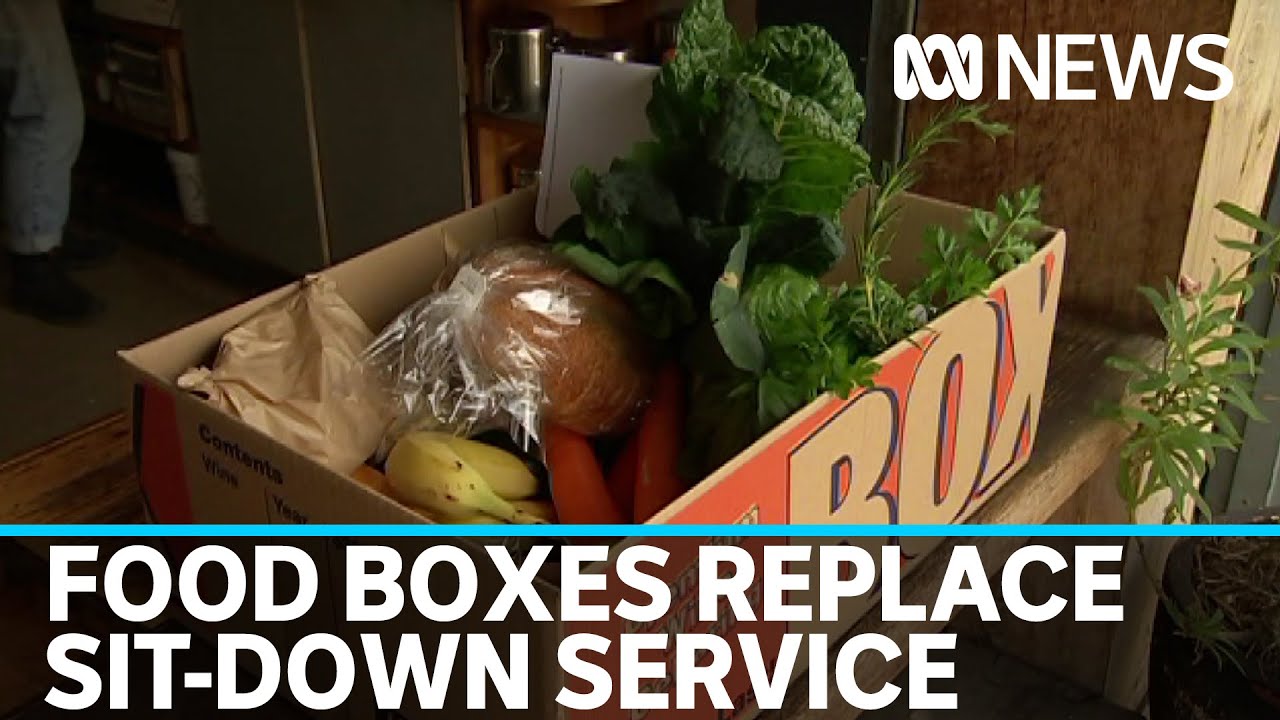 Restaurants and cafes swap sit-down service for food boxes | ABC News ...