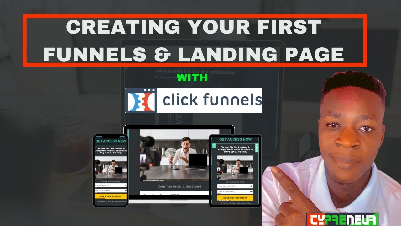 How To Create A Landing Page With Clickfunnel | Best Clickfunnels ...