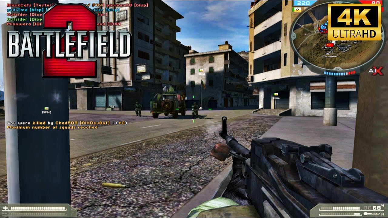 Battlefield 2 (2005) AIX Mod 50 vs 50 Full 4K gameplay - YouTube