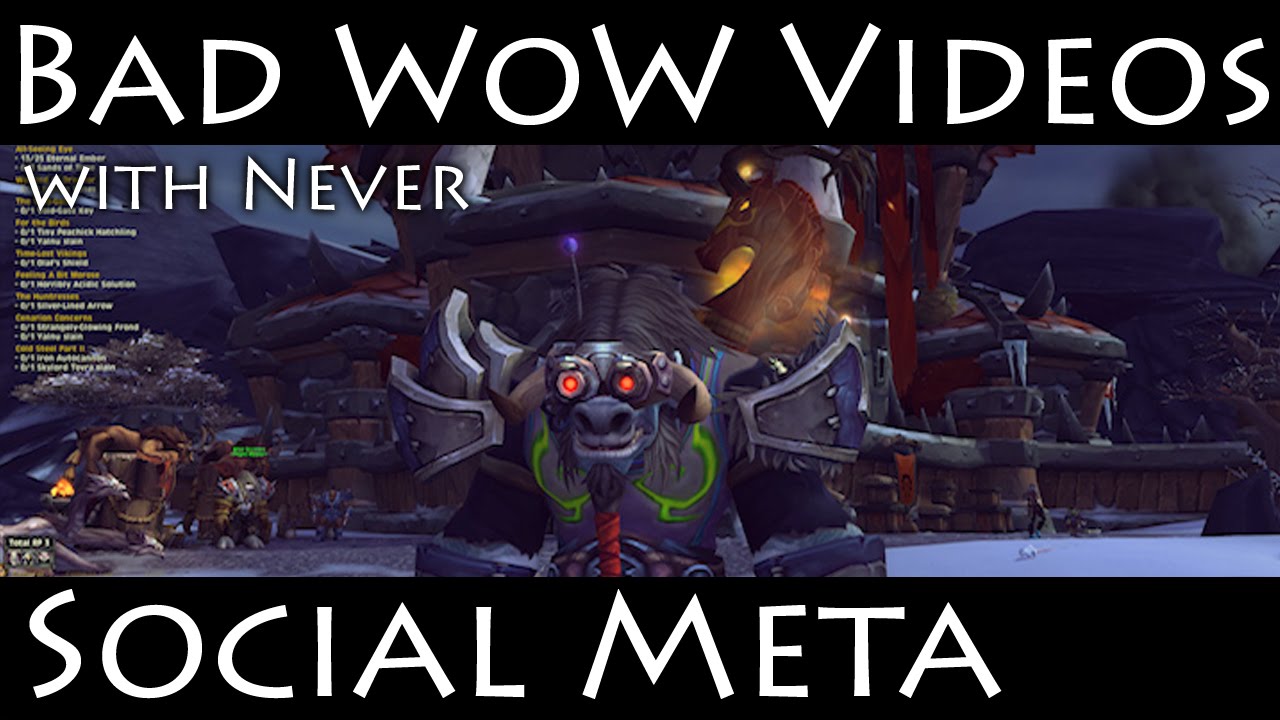 The Social Metagame in World of Warcraft - YouTube