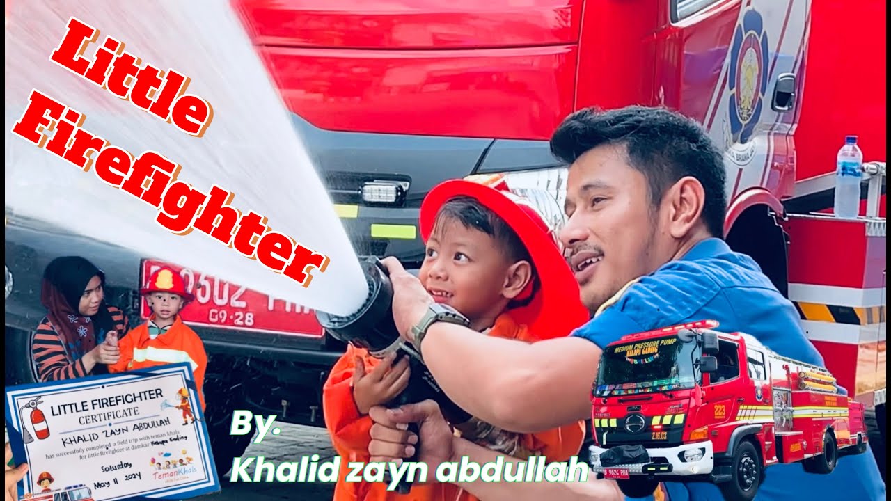 WEEKEND MOMENT - LITTLE FIREFIGHTER ! - By KHALID - YouTube