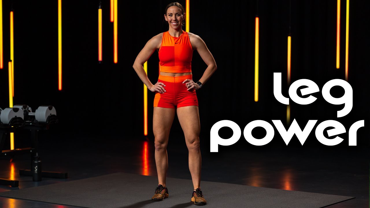 40 Minute Leg POWER Workout | PRE - Day 12 - YouTube