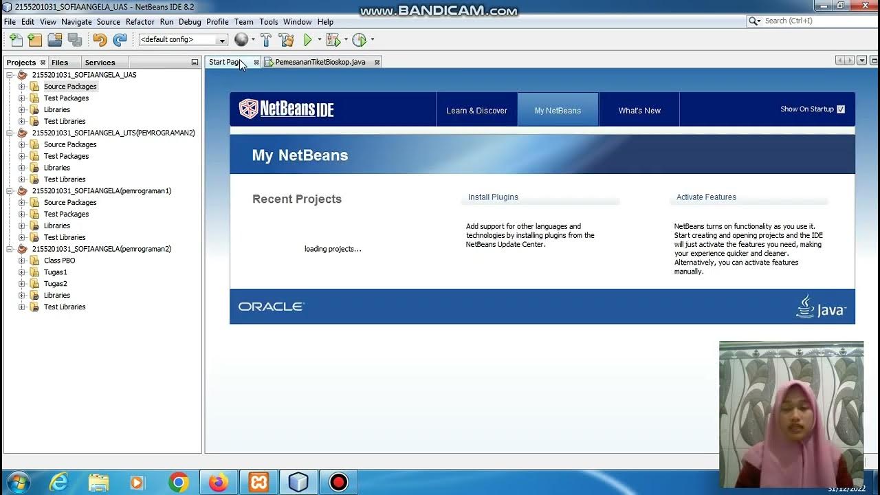 Aplikasi Pemesanan Tiket Bioskop - Java Program GUI - UAS Pemrograman - YouTube