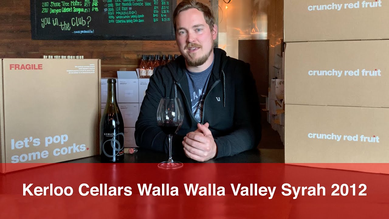 Crunchy Red Fruit Box 3: Kerloo Cellars Walla Walla Valley Syrah 2012 ...