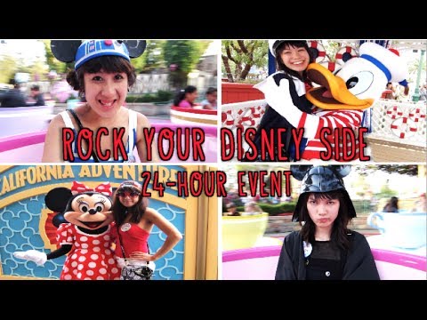 ROCK YOUR DISNEY SIDE: Disneyland 24 Hour Event Vlog