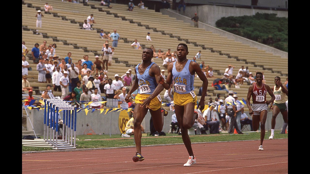 Danny EVERETT vs Steve LEWIS Final 400m PAK 10 Eugene NCAA ...