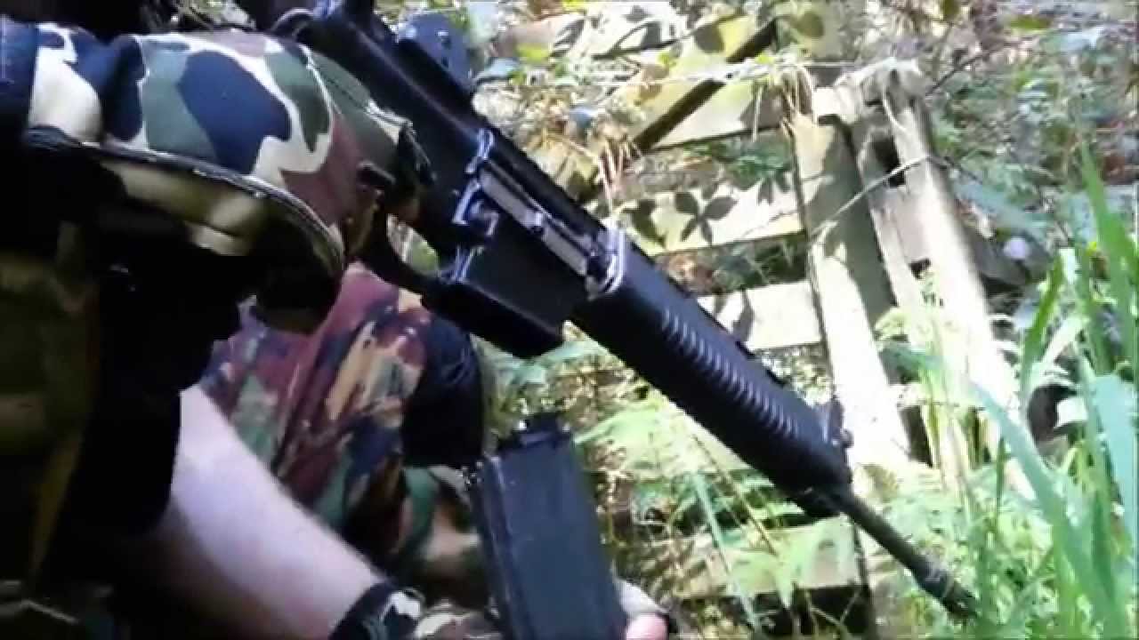 T91 Gas Blowback Assault Rifle by WE Airsoft - YouTube