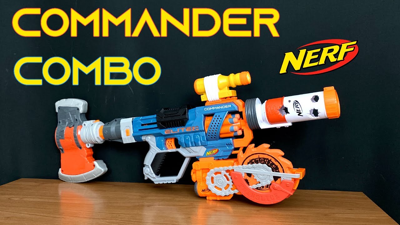 Configurazione Nerf Elite 2.0 Commander - YouTube