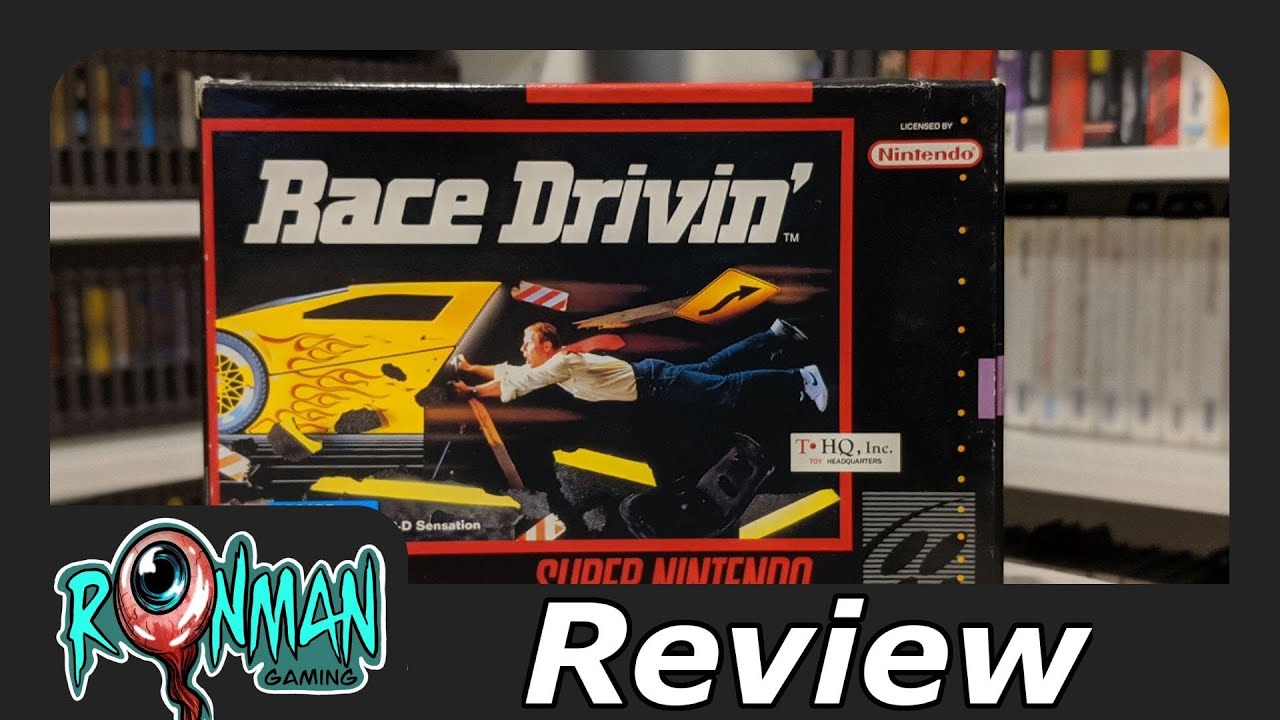Race Drivin' SNES Review - RonMan Gaming - YouTube