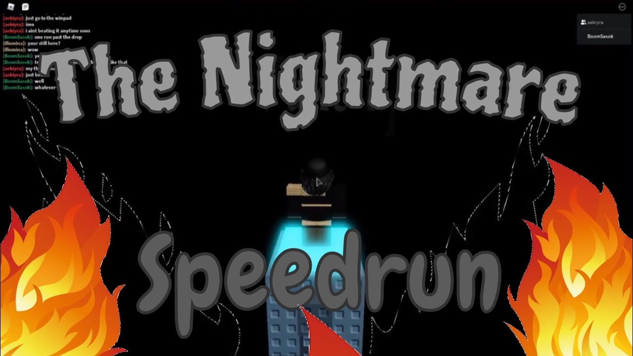 BoomSasok but he Speedruns The Nightmare - YouTube
