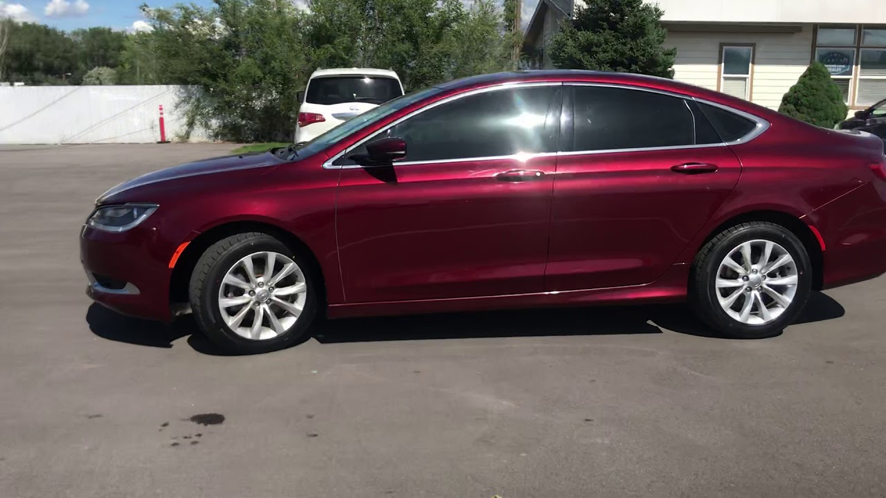2015 Chrysler 200C - YouTube