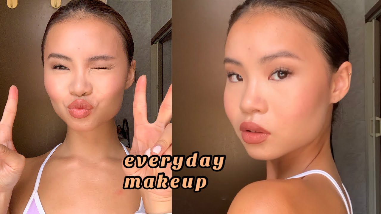 MY EVERYDAY FRESH FACE MAKEUP LOOK | Kalia Lai - YouTube