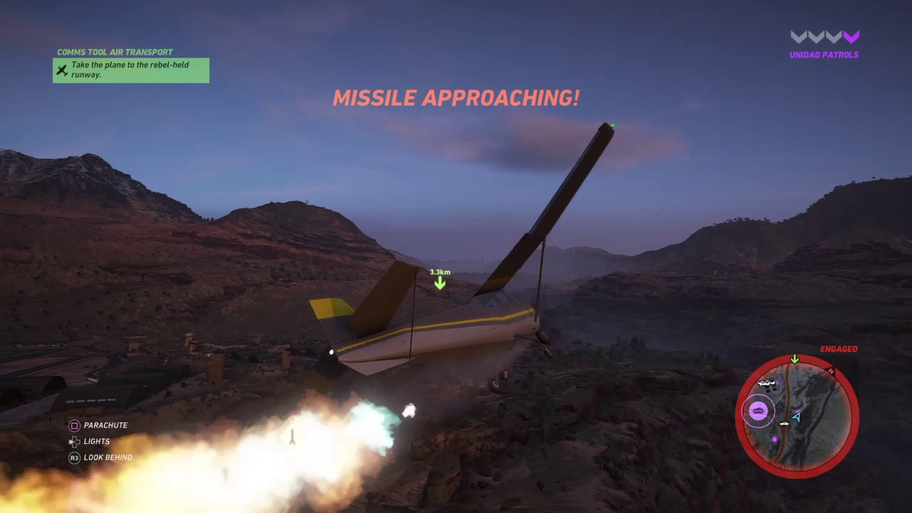 Tom Clancy's Ghost Recon Wildlands plane extract - YouTube