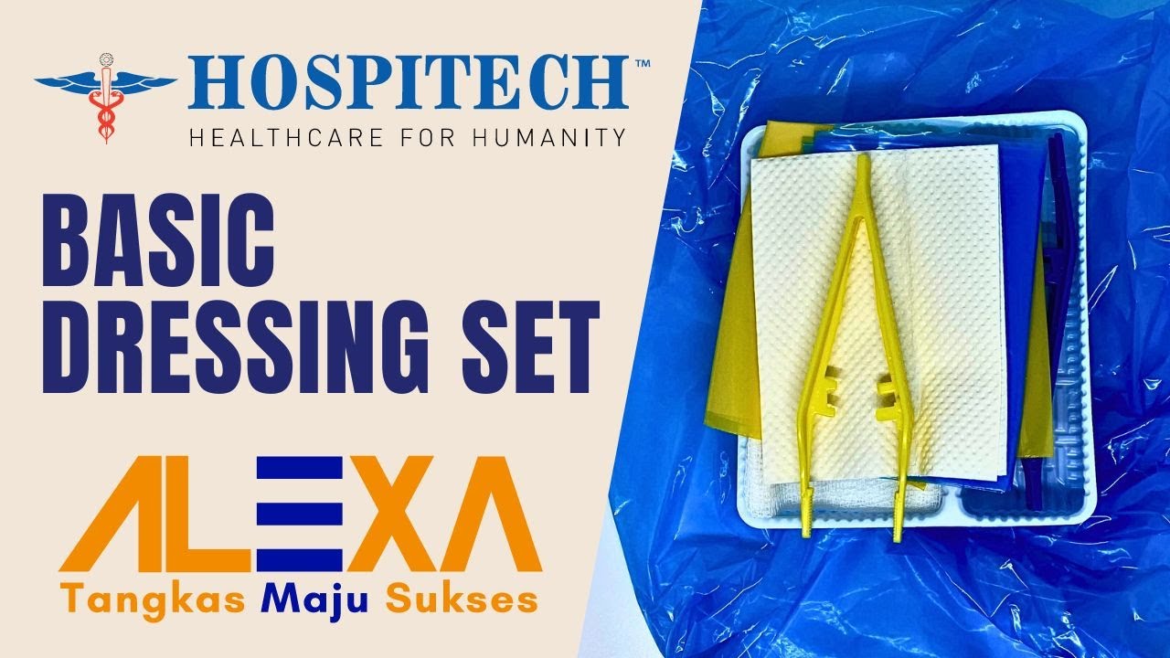 HOSPITECH Basic Dressing Set - YouTube