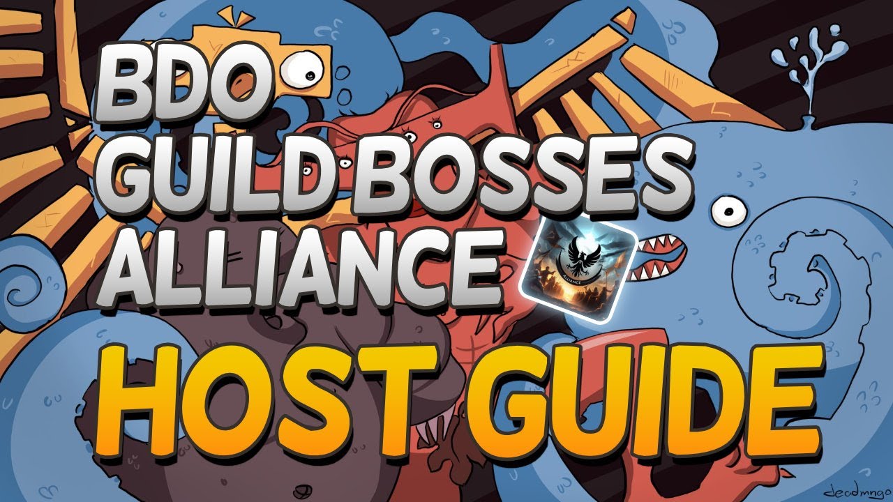 BDO Guild Bosses Alliance - How to host - YouTube