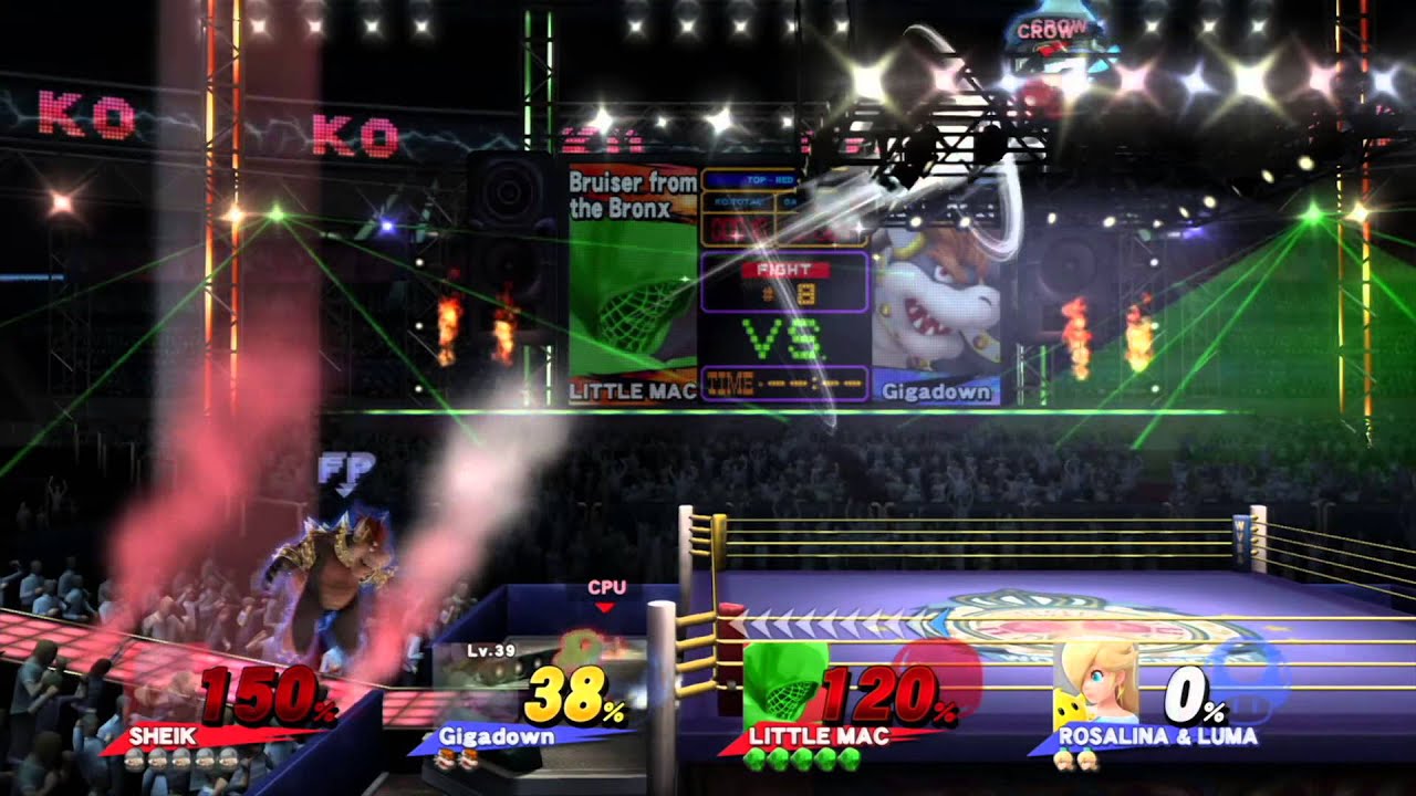 Super Smash Brothers Map Playthrough - Boxing Ring - YouTube