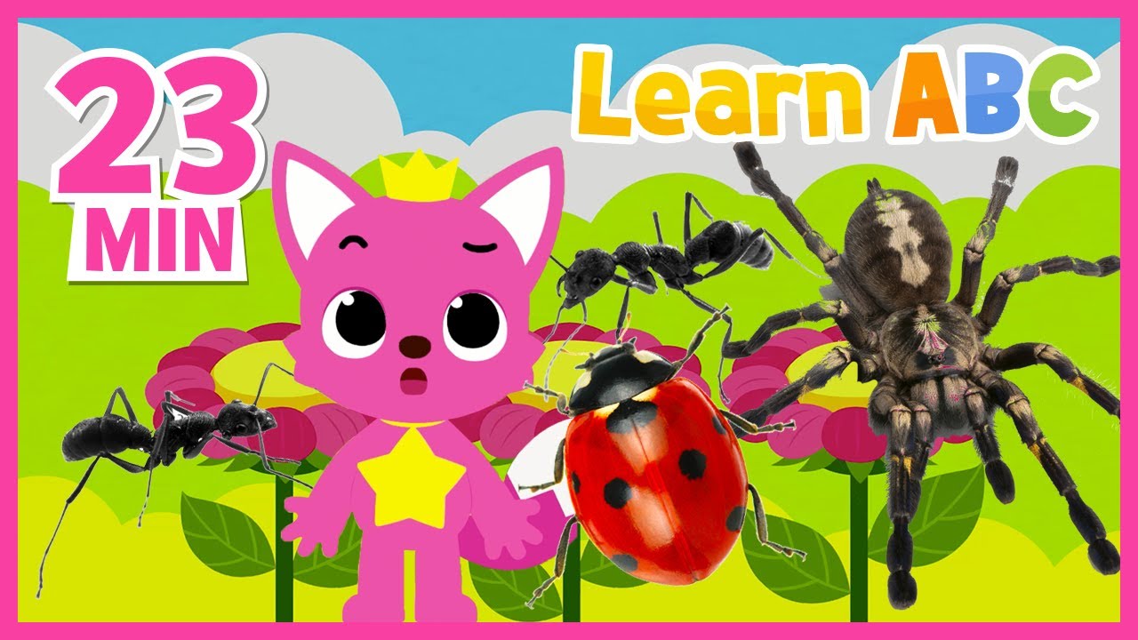 Learn Bugs' Names with Pinkfong | +Compilation | English Vocabulary for ...