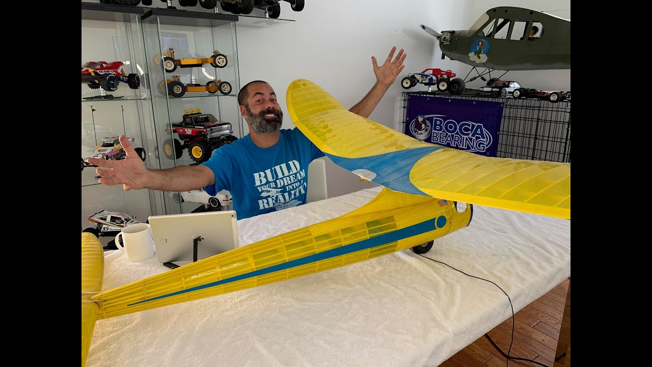 Carl Goldberg sailplane video 2 Freeflight Polyhedral - YouTube