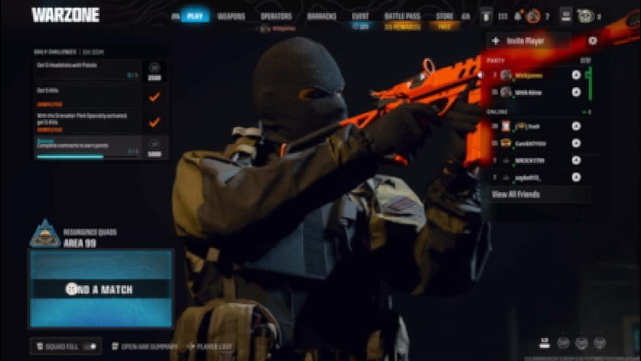 WZ SLAM GAME CLASS AT END - YouTube