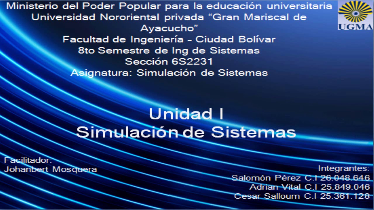 Exposición simulación de sistemas - YouTube