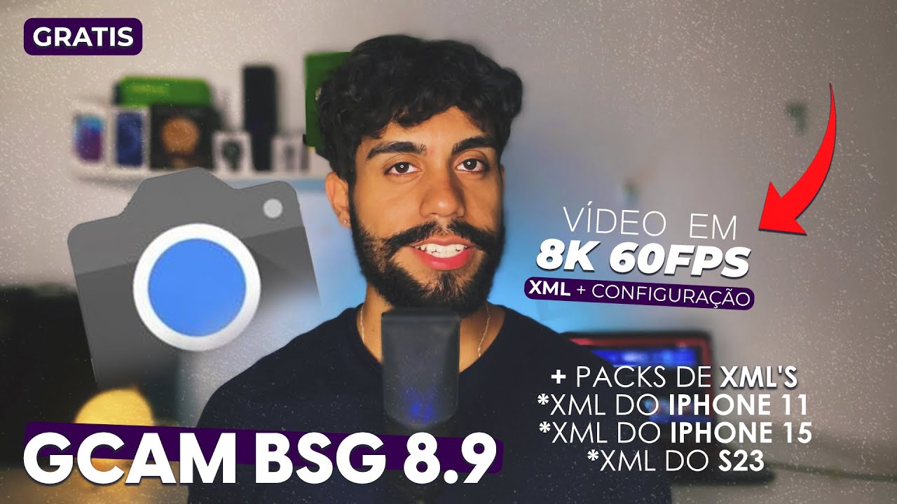 CHEGOU!! CÂMERA do seu ANDROID melhor que do IPHONE | GCAM BSG v8.9 ...