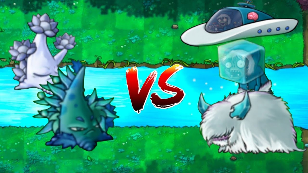 PvZ Fusion Version 2.5.1 : New Snow Map Plant Walkthrough Vs New Snow ...