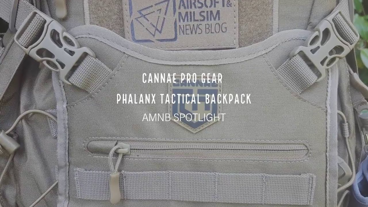 Cannae Pro Gear Phalanx Tactical Backpack | AMNB Spotlight - YouTube