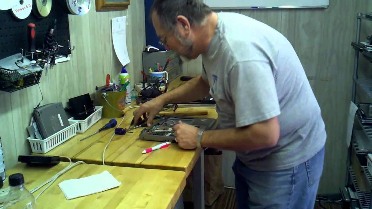 Laptop surgery - YouTube