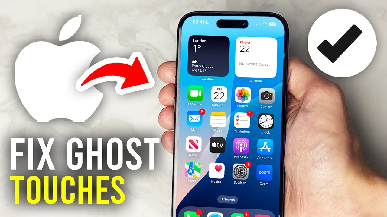 How To Fix Ghost Touches On iPhone - Full Guide - YouTube