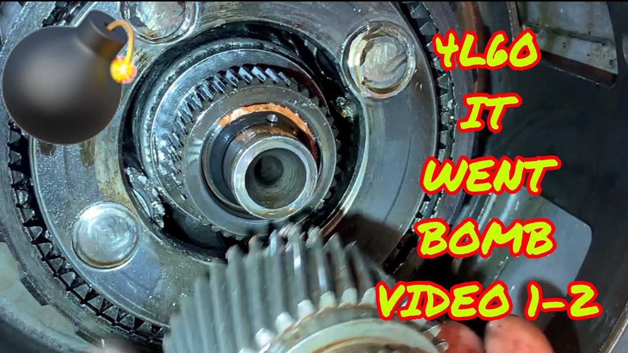 4L60 looks like a BOMB went off inside...Video 1-2 - YouTube