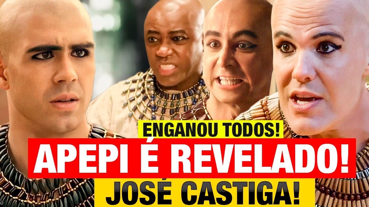 NOVELA GÊNESIS - Quem é Apepi? José arma PLANO GÊNIAL e DESMASCARA ...